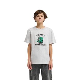 T-Shirt Element "Teaching Snake", Jungen, Gr. 10(140-148cm), mid grau heather, Obermaterial: 100% Baumwolle., Shirts T-Shirt