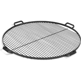 Grillrost COOKKING, schwarz, B:60cm, Stahl, Grillroste, inkl. 4 Griffen, &Oslash; 60 cm