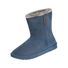 Winterstiefel Bockstiegel "Vanessa" Gr. 37, blau (dunkelblau), 37, Obermaterial: 100% PVC PVC., Schuhe, Winterstiefel