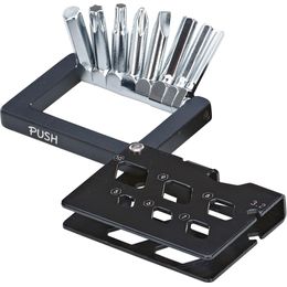 Werkzeugset Prophete "Mulitool mit 21 Funktionen", silber (schwarz, silberfarben), Werkzeugsets
