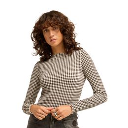 Ripptanktop Billabong "Way Out Checks", Damen, Gr. L, schwarz, Obermaterial: 98% Polyester, 2% Elasthan., Tops