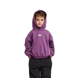 Hoodie Quiksilver "Tricks", Jungen, Gr. 2(84-92cm), grape jam, Obermaterial: 80% Baumwolle, 20% Polyester., Sweatshirts Hoodie