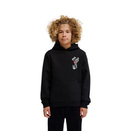 Hoodie DC Shoes "Handplant", Jungen, Gr. 10(140-148cm), schwarz, Obermaterial: 55% Baumwolle, 25% Baumwolle, 20% Polyester., Sweatshirts Hoodie