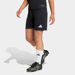 Trainingsshorts adidas Performance "ENTRADA26 KIDS", Jungen, Gr. 128, N-Gr, schwarz, wei&szlig;,, Obermaterial: 100% Polyester, Hosen