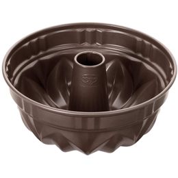 Gugelhupfform "Back-Edition, &Oslash; 25 cm,, f&uuml;r Klassiker & kreative Backideen", braun, B:25,5cm L:12,5cm T:28cm &Oslash;:25cm, Stahlblech, DR. OETKER K&Uuml;CHENHELFER, K&uuml;chenformen, mit Antihaft-Beschichtung, hitzebest&auml;ndig bis 230C