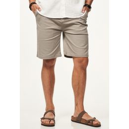 Chinoshorts Soulstar "Soulstar Chinoshorts mit Stretchanteil Basic Kurze Hose f&uuml;r Herren", Herren, Gr. 30, Einheitsgr&ouml;&szlig;e, beige (taupe), Obermaterial: 98% Baumwolle CO. 2% Elasthan EL., Hosen Chinoshorts, Regular-Fit Sommershorts mit Elasthan-Anteil Bermuda inkl. G&uuml;rtel