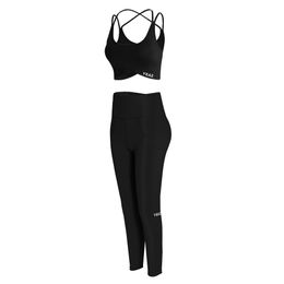 Sportanzug YEAZ "Set CLASSY", Damen, Gr. L, schwarz, Obermaterial: 75% Nylon NY. 25% Elasthan EL., Sportanz&uuml;ge