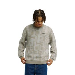 Strickpullover DC Shoes "DC Blitxed", Herren, Gr. L, dc blitxed high rise, Obermaterial: 100% Modacryl., Pullover Strickpullover