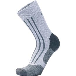Arbeitssocken Meindl "Socke Damen MT6", Damen, Gr. 36, grau (hellgrau), Obermaterial: 24% Wolle mw. 24% Elasthan EL. 21% Polyamid PA. 15% Kunststoff plastic. 13% Polypropylen PP., Socken