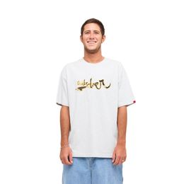 T-Shirt Quiksilver "YG Vortex", Jungen, Gr. L, light grau heather, Obermaterial: 100% Baumwolle., Shirts T-Shirt