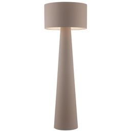 Stehlampe "Lienne", taupe, 1, &Oslash; 50cm H: 142,5cm, 1 Stk., LeGer Home by Lena Gercke, Leuchten, Textilleuchte, H&ouml;he 143 cm, &Oslash; 50 cm, Stehlampe