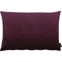 Dekokissen Apelt "Arte" Gr. 2, lila (beere, unifarben), B:41cm L:61cm, Polyester, Dekokissen_Sitzkissen_Kissenh&uuml;llen, Kissenh&uuml;lle ohne F&uuml;llung, 1 St&uuml;ck