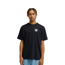 T-Shirt DC Shoes "Pushing Forward", Jungen, Gr. L, schwarz, Obermaterial: 75% Baumwolle, 25% Baumwolle., Shirts T-Shirt