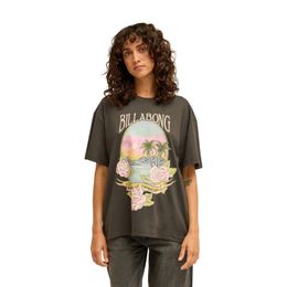 T-Shirt Billabong "Dreamy Memories", Damen, Gr. L, off schwarz, Obermaterial: 70% Baumwolle, 30% Baumwolle., Shirts T-Shirt