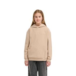 Hoodie Element "Lowcase Corduroy", Jungen, Gr. 14(155-164cm), humus, Obermaterial: 100% Polyester., Sweatshirts Hoodie