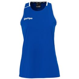 Sporttop Kempa "TankTop PLAYER WOMEN", Damen, Gr. L, blau (royal, wei&szlig;), Obermaterial: 100% Polyester PES., Tops Sporttop
