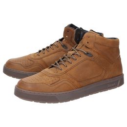 Schn&uuml;rstiefelette Sioux "Tedroso-705", Damen, Gr. 41 (UK 7), braun, Obermaterial: 100% Kalbsleder CAL. 100% Gummi rubber., Schuhe Schn&uuml;rstiefelette