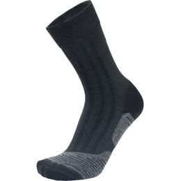 Arbeitssocken Meindl "Socke MT2", Herren, Gr. 42, schwarz, Obermaterial: 47% Polyester PES. 36% Polyamid PA. 14% Polypropylen PP. 3% Elasthan EL., Socken