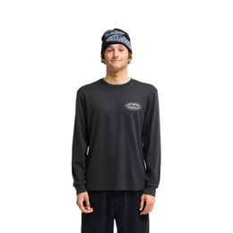 Langarmshirt Billabong "Diamond Vision", Herren, Gr. L, washed schwarz, Obermaterial: 70% Baumwolle, 30% Baumwolle., Shirts Langarmshirt