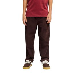 Outdoorhose Quiksilver "Taxer Cord", Kinder, Gr. 14, braun (java), Obermaterial: 100% Baumwolle., Hosen Outdoorhose