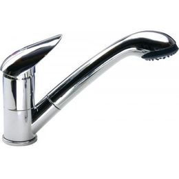 Reich Einhebelmischer Keramik Pelikan mit Handbrause, Schl&auml;uche