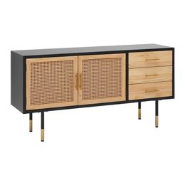 Sideboard Massimo Kieferfarben Echtholz/MDF