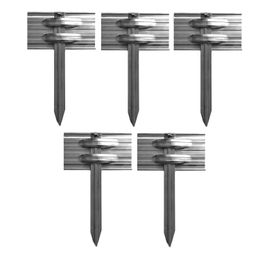5er Set Erdanker Set f&uuml;r Green Universe Rasenkante 10cm H&ouml;he | Bodenanker | Erdn&auml;gel