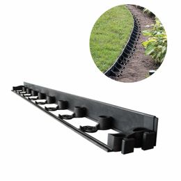 Palisaden Kunststoff 6cm x 1m | Rasenkanten | Beeteinfassung | Beetumrandung | Beetbegrenzungen