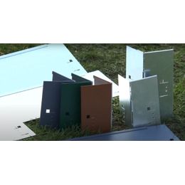 Rasenkanten Metall H&ouml;he 13.5-18.5 cm L&auml;nge 120 cm | Beeteinfassung | Beetumrandung | Beetbegrenzungen
