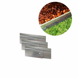 5er Set Rasenkante Exklusiv 14.8cm x 5.7m | Beeteinfassung | Beetumrandung | Beetbegrenzungen
