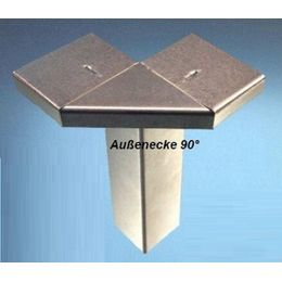 Ecke Au&szlig;en f&uuml;r Schneckenzaun 90grad | Schneckenblech | Schneckenschutz | Schneckenabwehr