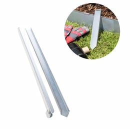 ich-zapfe Erdanker f&uuml;r Rasenkante Exklusiv 40 x 2,6 x 0,2 cm | Bodenanker | Erdn&auml;gel