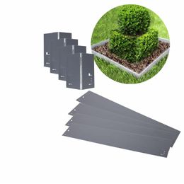 Blumenpyramide [4 Stk: 120 x 13,5cm] | Baumumrandung | Pflanzringe | Beeteinfassung