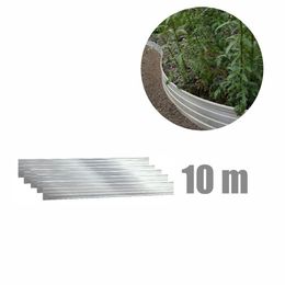 10er Set Green Universe Rasenkante 10cm x 100cm (10m) | Beeteinfassung | Beetumrandung | Beetbegrenzungen