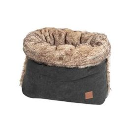 PET & Co. Pet & Co Hunde Kuschelkordel (Kunstfell) hellgrau/ dunkelgrau S