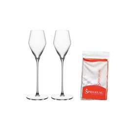 Spiegelau Digestifgl&auml;ser + Poliertuch Definition 130 ml 2er Set