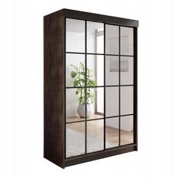 Kier Furniture Schiebet&uuml;renschrank, Esche, Holzwerkstoff, 150x200x62 cm, Schlafzimmer, Kleiderschr&auml;nke, Schwebet&uuml;renschr&auml;nke