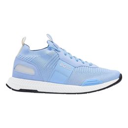 BOSS - "Titanium" Logo Sneaker f&uuml;r Herren, Jerseyware (Pastellblau)
