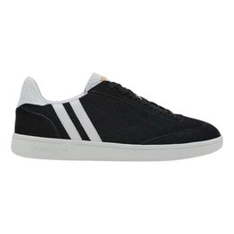 Patrick - "Lyon" Sneaker f&uuml;r Herren, Leder, Cupsohle (Schwarz/Wei&szlig;)
