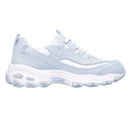 Skechers - "D'Lites Biggest Fan" Sneaker f&uuml;r Damen, Nubukleder (Lavendel)