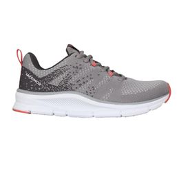 Karrimor - "Duma 6" Sneaker f&uuml;r Damen, Ortholite-Sohle (Grau/Koralle)