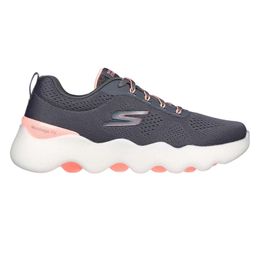 Skechers - "Go Walk" Sneaker f&uuml;r Damen, Netzmaterial (Grau/Pink)