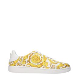 Versace Wei&szlig;e Leder Sneaker