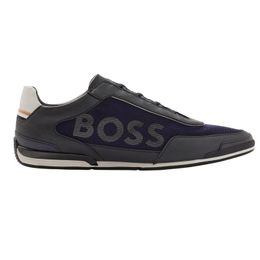 BOSS - "Saturn" Sneaker f&uuml;r Herren, Zum Anschl&uuml;pfen (Dunkelblau)