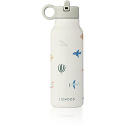 Liewood Falk Wasserflasche,Trinkflasche Kinder - Flieger / Ecru, 350 ml