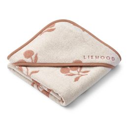 Liewood Baby Kapuzenhandtuch, Babyhandtuch mit Kapuze - Alba, Bio-Baumwolle, Gestreift & Extra Saugf&auml;hig