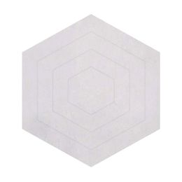 lilipinso Teppich Hexagon graublau