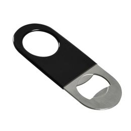 ich-zapfe Flaschen&ouml;ffner, Bier&ouml;ffner, Kapselheber - SPEED OPENER MINI mit Vinyl, Schwarz