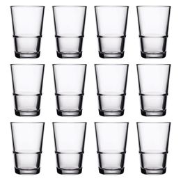 ich-zapfe Trinkgl&auml;ser, Wassergl&auml;ser, Saftgl&auml;ser 12er Set - Grande-S, 190ml