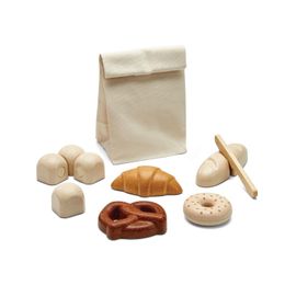 Plan Toys - Brot Set - Kinderk&uuml;che Zubeh&ouml;r, Gummibaumholz